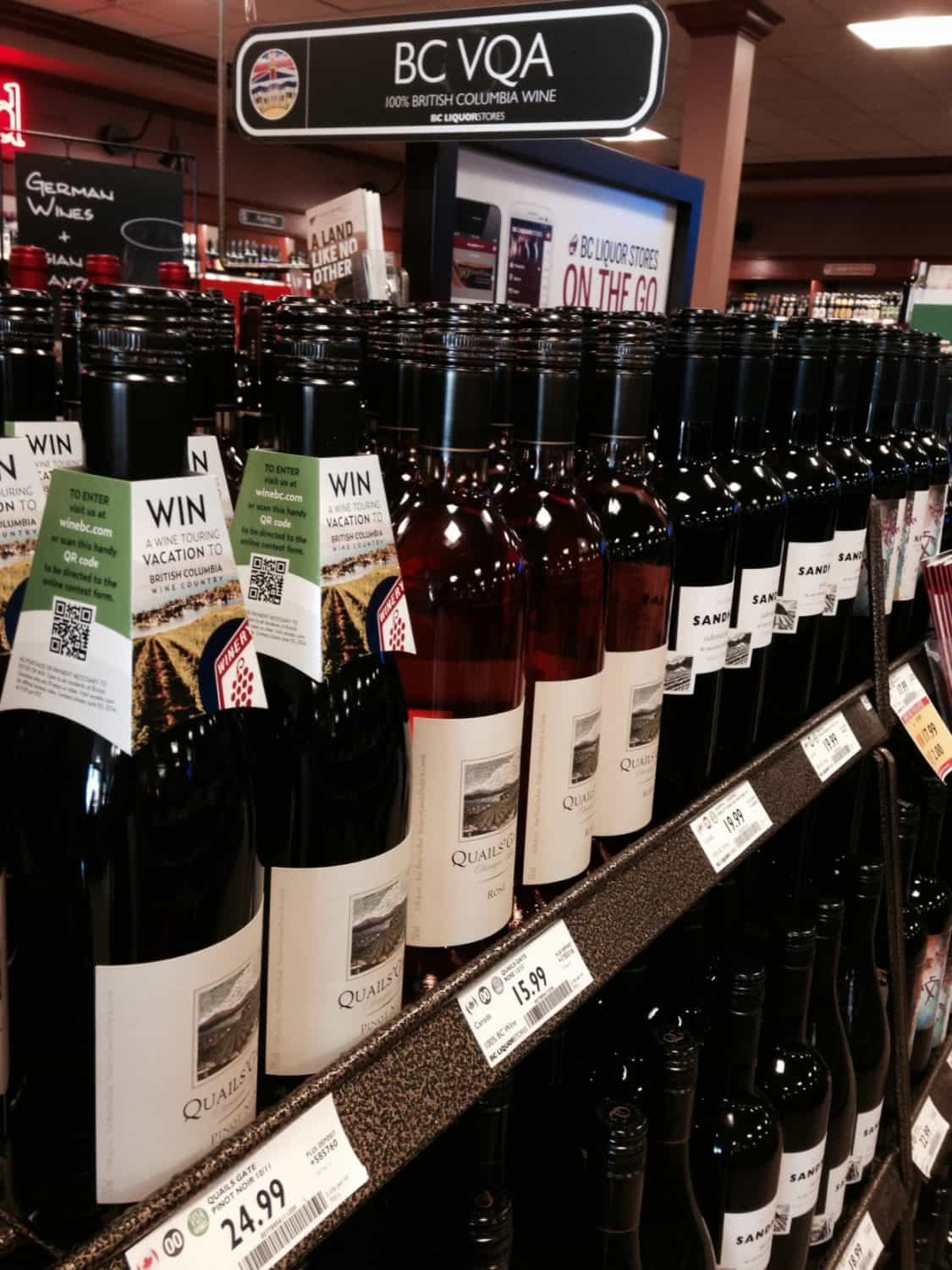 Try-Before-You-Buy with BC VQA Wines and BC Liquor Stores - Wine BC ...