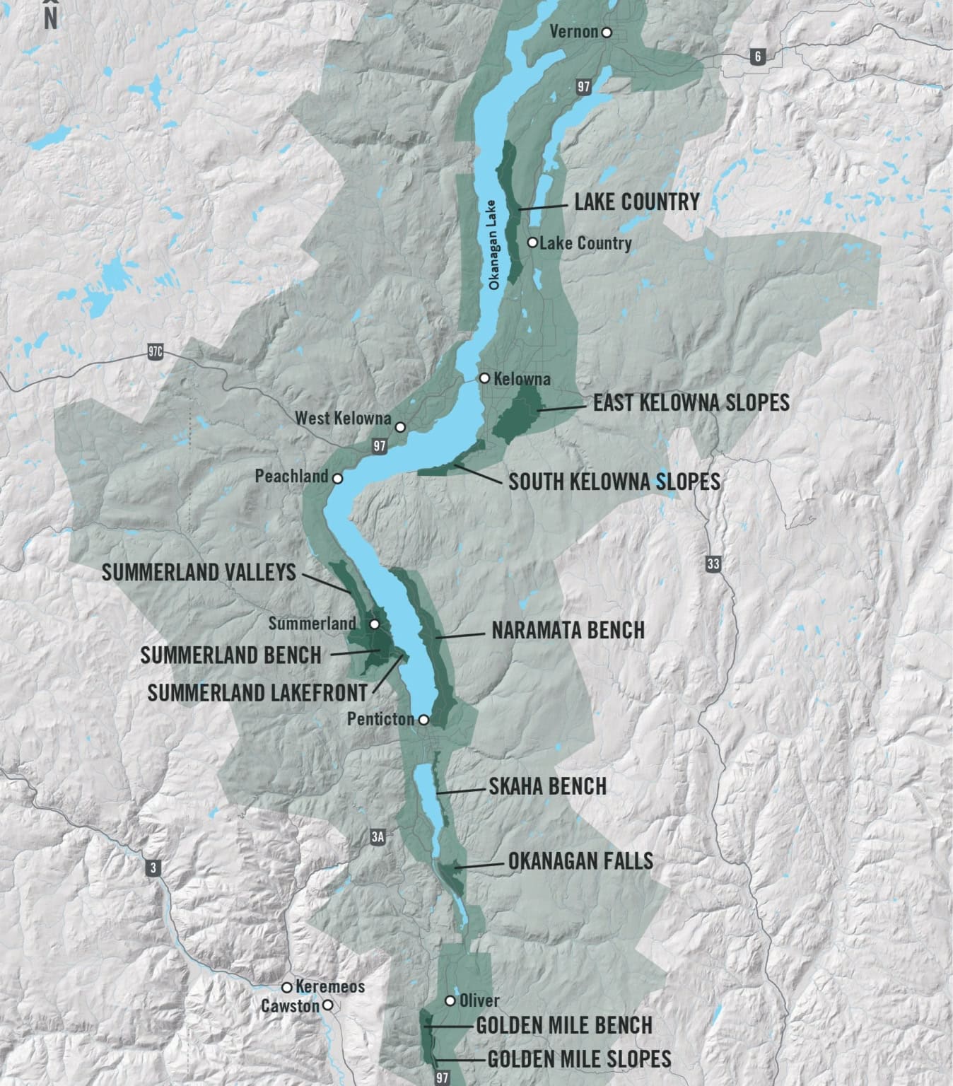 Okanagan Valley - Wines of British Columbia